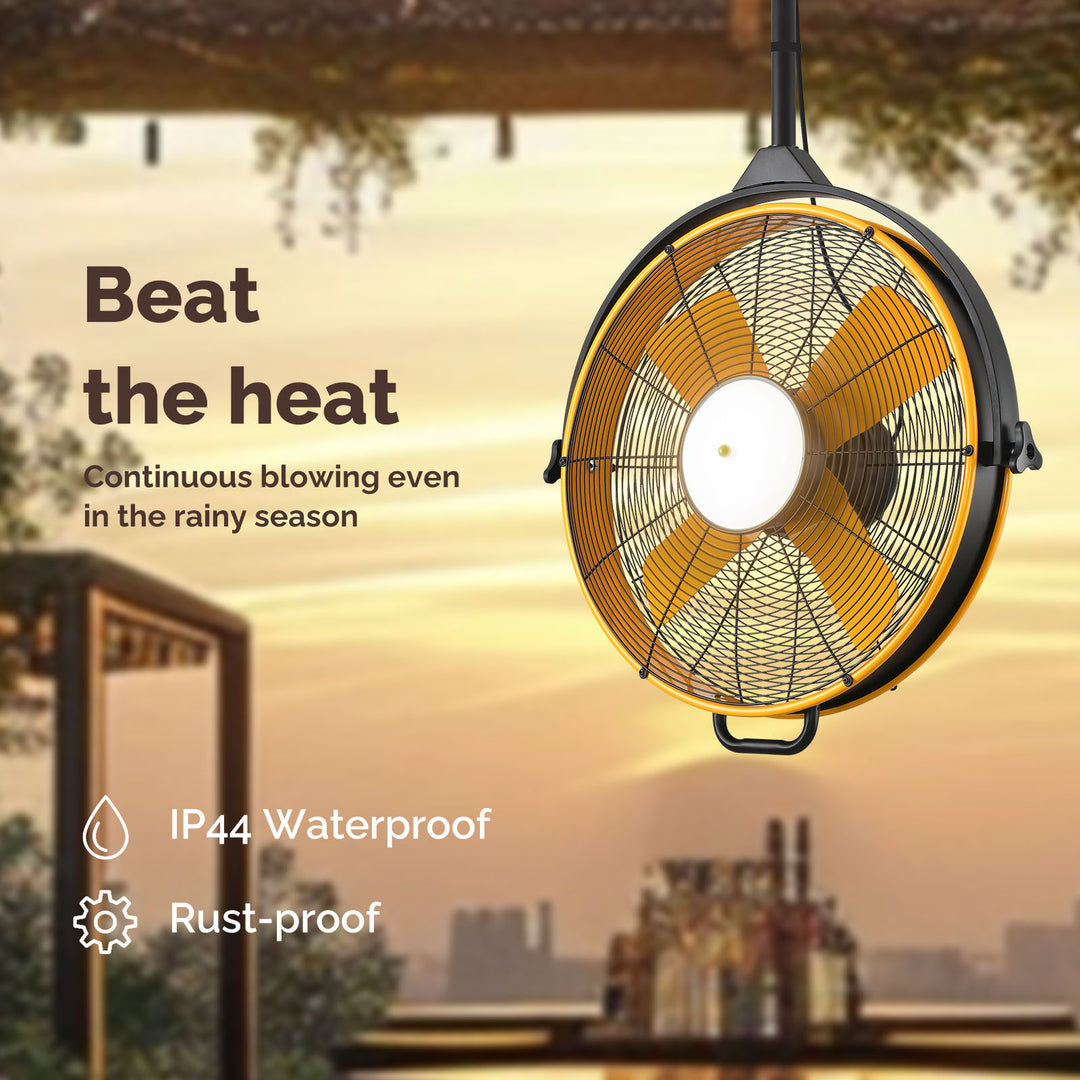 24.8" Orison Outdoor Ceiling Fan - Shop Now | Orison Smart Home