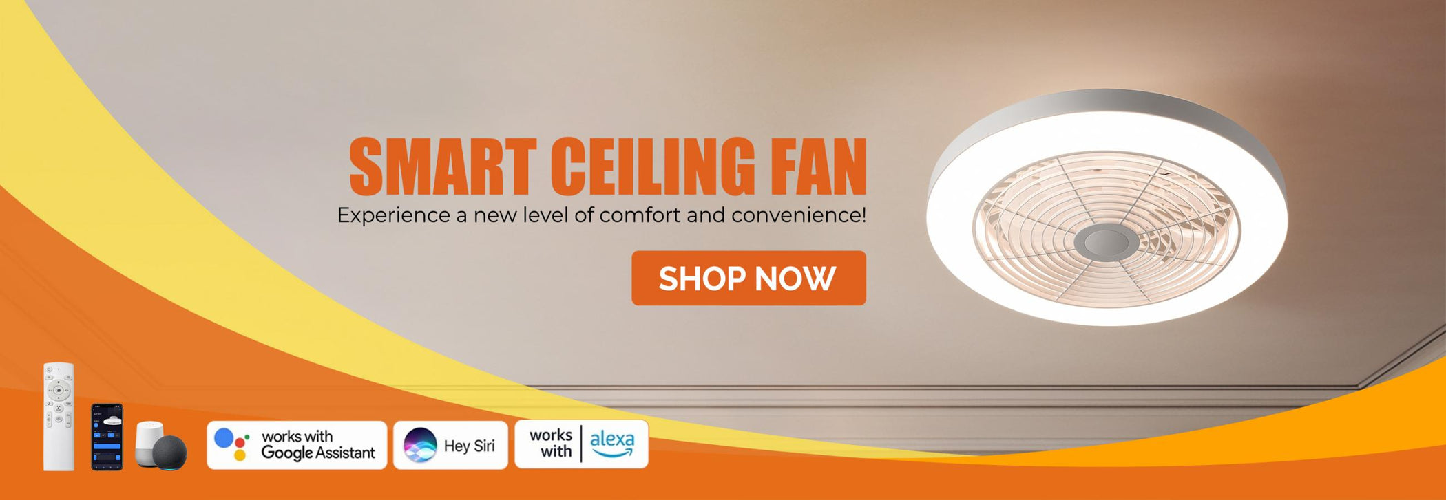 Welcome to Orison Smart Home | ceiling fan with light