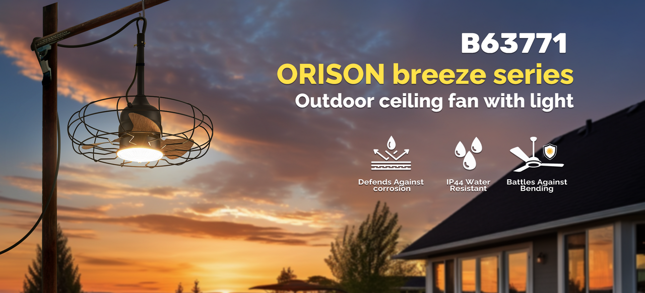 Ceiling Fans With Lights |Top Ceiling Fan Options - Shop Now – Orison Smart Home